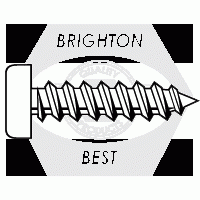 8 x 1/2in PHIL PAN HEAD PARTICLE BOARD SCREWS PLAIN , HARDENED